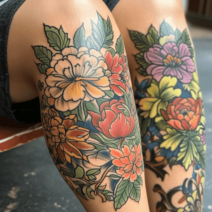 Unique Knee Tattoo Ideas: Ink That Bends the Rules. – women tattoo ideas