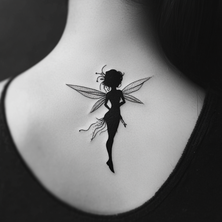 Whimsy in Ink: Exploring the Magic of Dainty Fairy Tattoos for Women ...