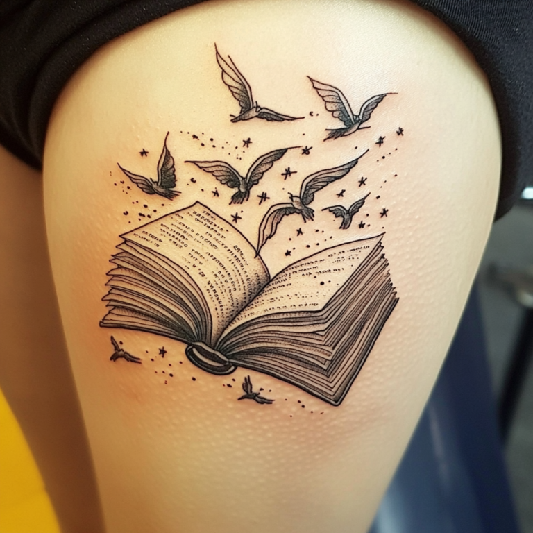 Ink and Imagination: Best Book Lover Tattoo Ideas for Women. - women ...