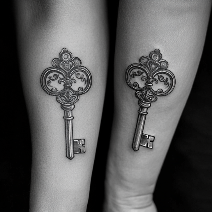 Matching Tattoos for Couples: Ink That Speaks of Love, Unity & Forever ...