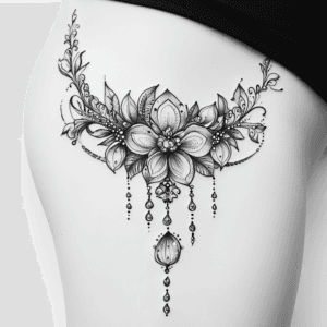 Ink with Intent: Hip Bone Tattoos for Women That Embrace Beauty ...