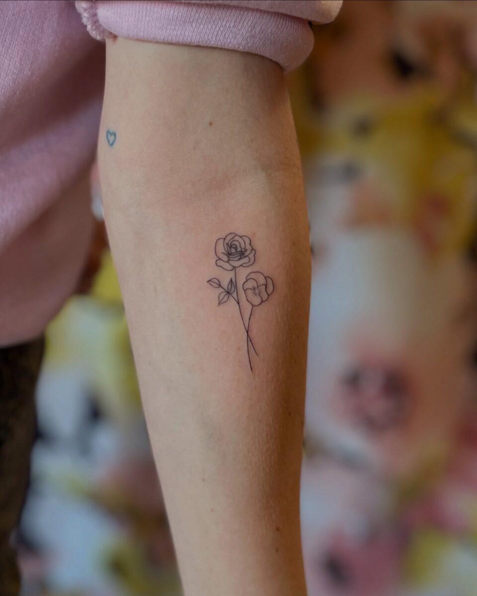 Single Line Tattoo Ideas: Simple Ink, Powerful Impact. - women tattoo ideas