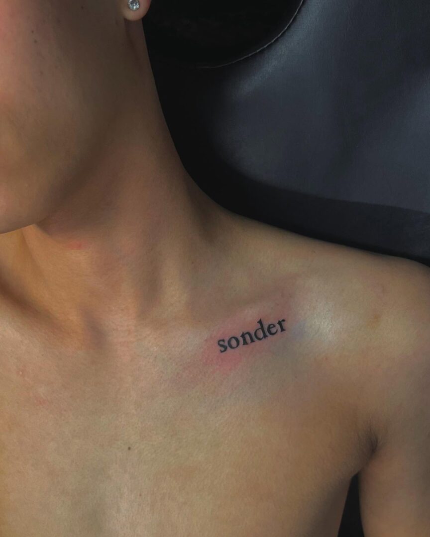 Sonder Tattoo for Women: A Symbol of Shared Humanity and Deep ...