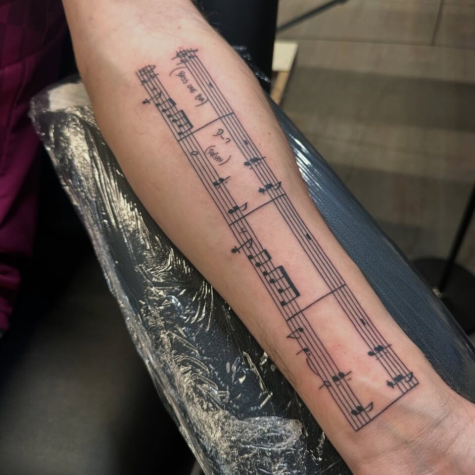 Inked in Rhythm: The Meaning and Beauty of Musical Tattoos – women ...