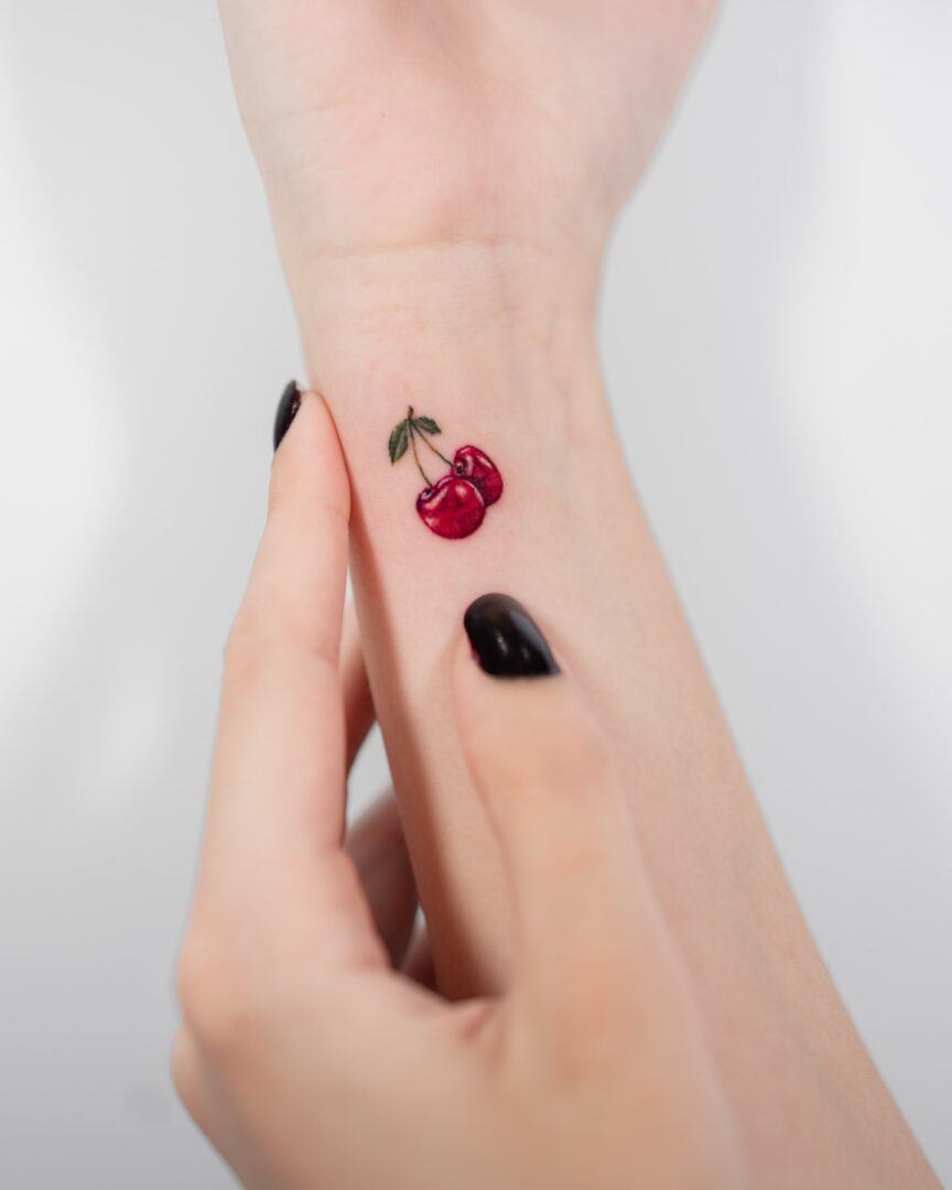 Cherry Tattoos: Sweet, Playful, and Full of Symbolism – women tattoo ideas